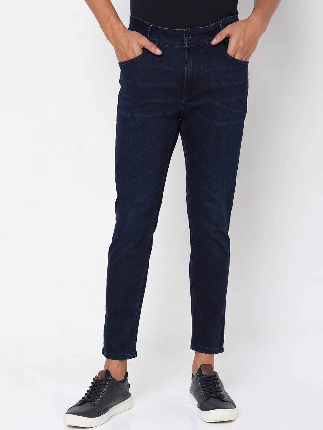 Buy Mufti Men Blue Slim Fit Jeans - Jeans for Men 19413074 | Myntra
