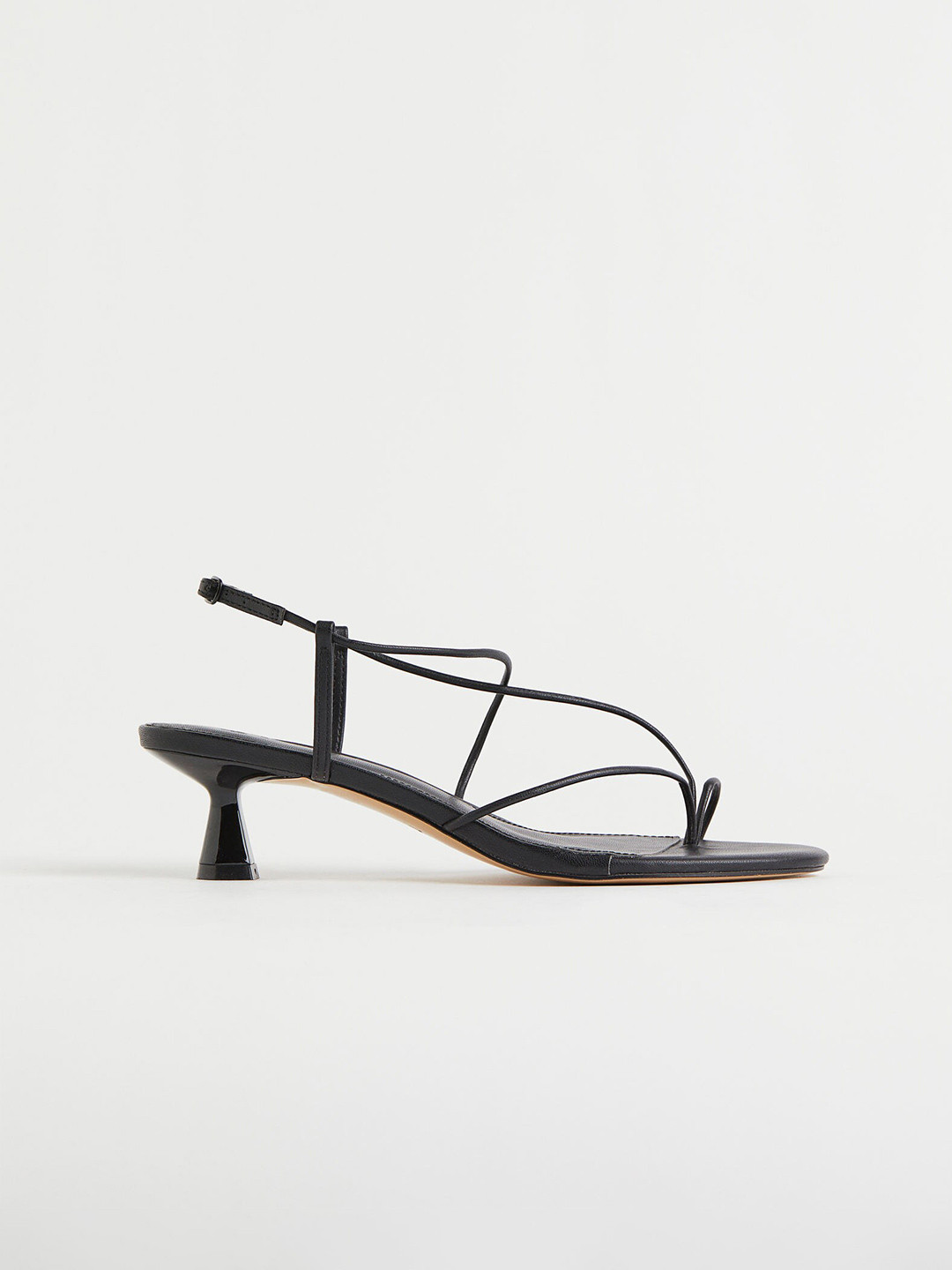 Buy H&M Black Sandals - Heels for Women 19416898 | Myntra