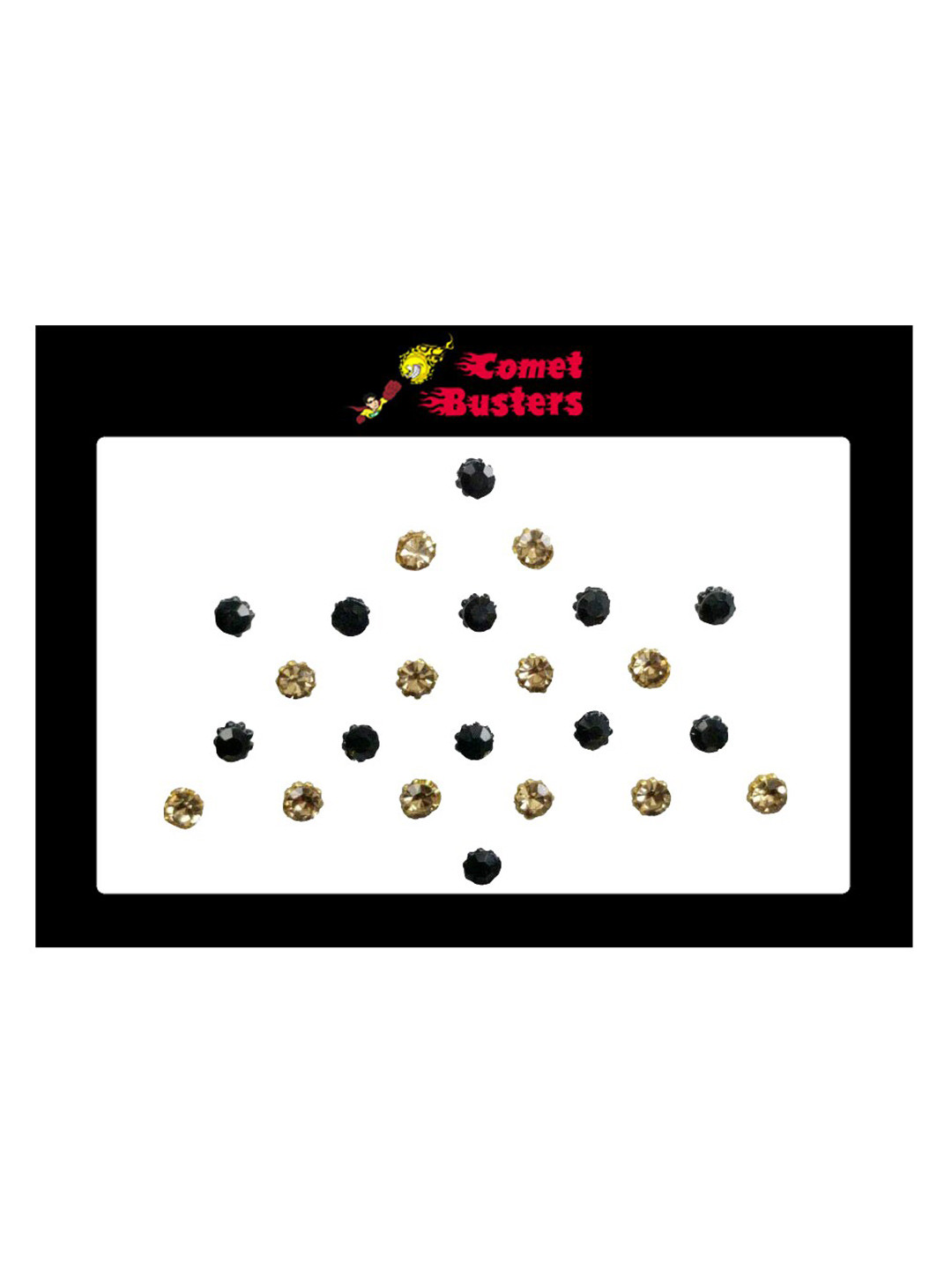 Buy Comet Busters Pack Of 24 Beautiful Traditional Designer Bindis ...