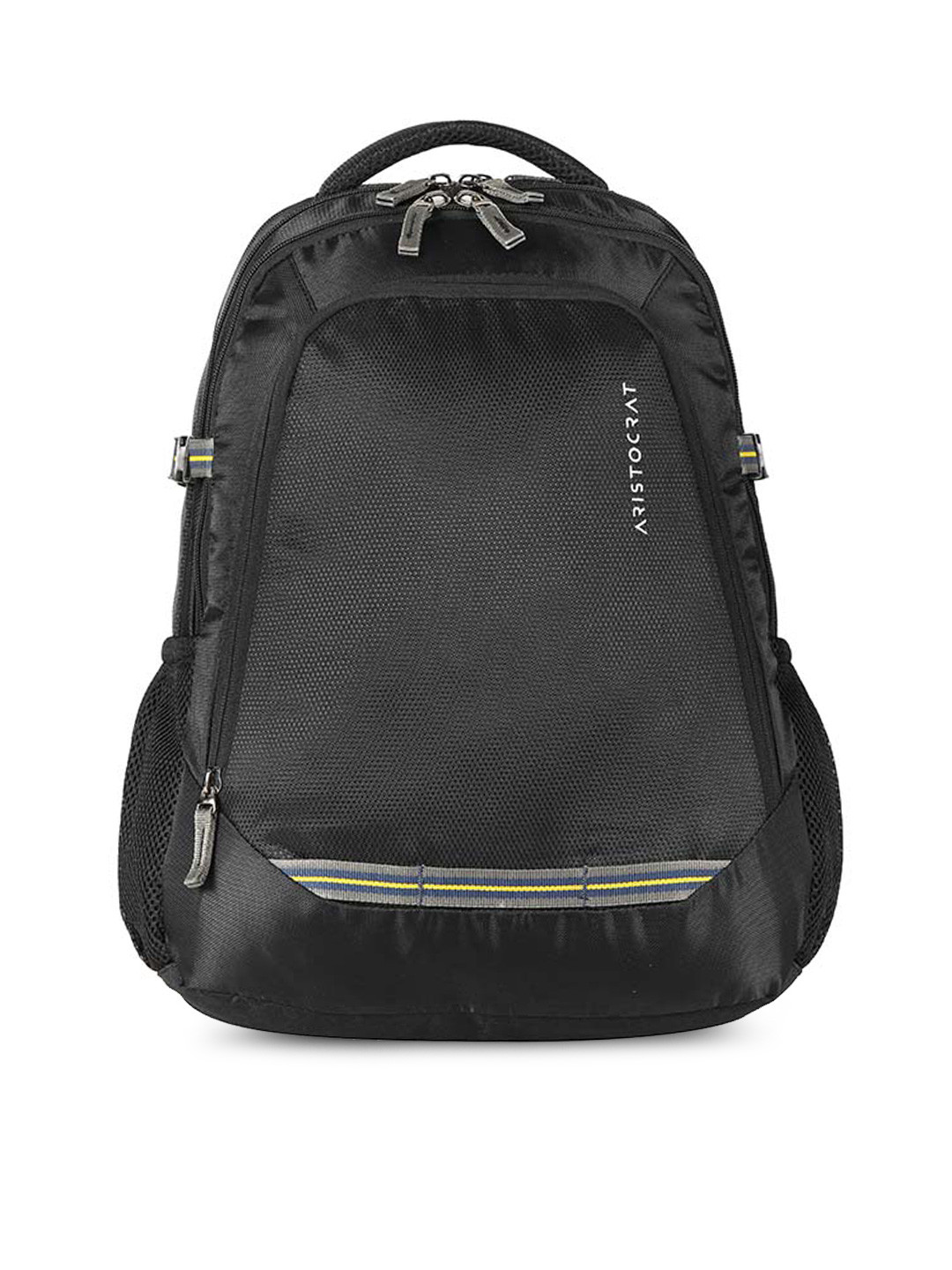 Buy Aristocrat Unisex Black Solid Backpack - Backpacks for Unisex ...