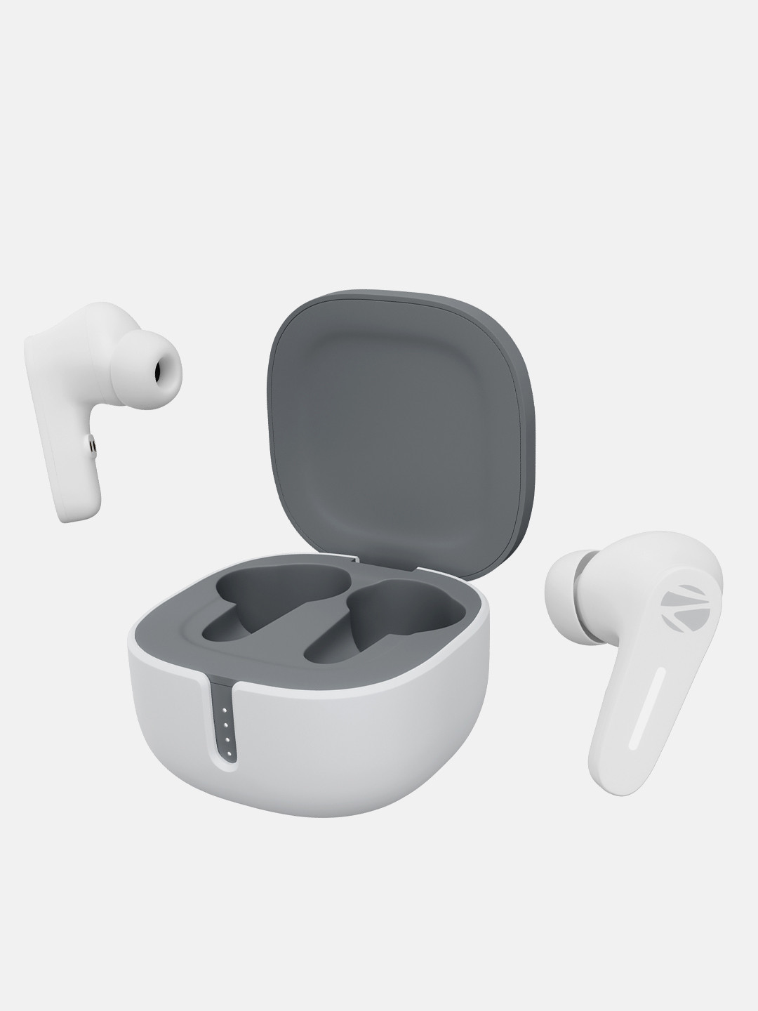 Buy ZEBRONICS White Zeb Sound Bomb 7 Touch Control Earbuds - Headphones ...