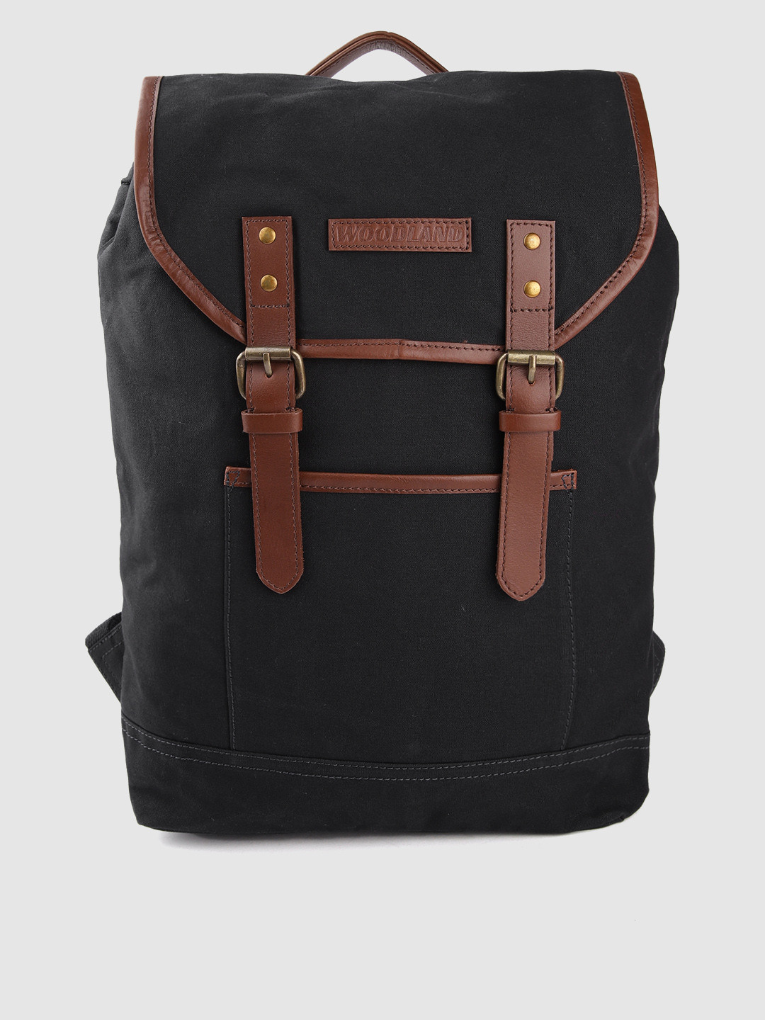 Buy Woodland Men Navy Blue Solid Backpack - Backpacks for Men 19447614 ...