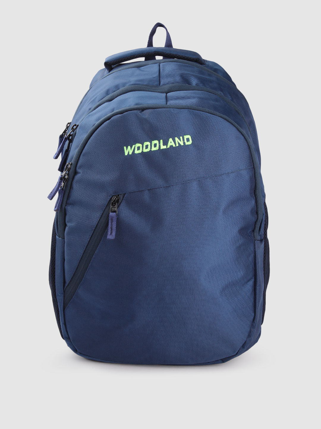 Buy Woodland Men Navy Blue Solid Backpack - Backpacks for Men 19447652 ...