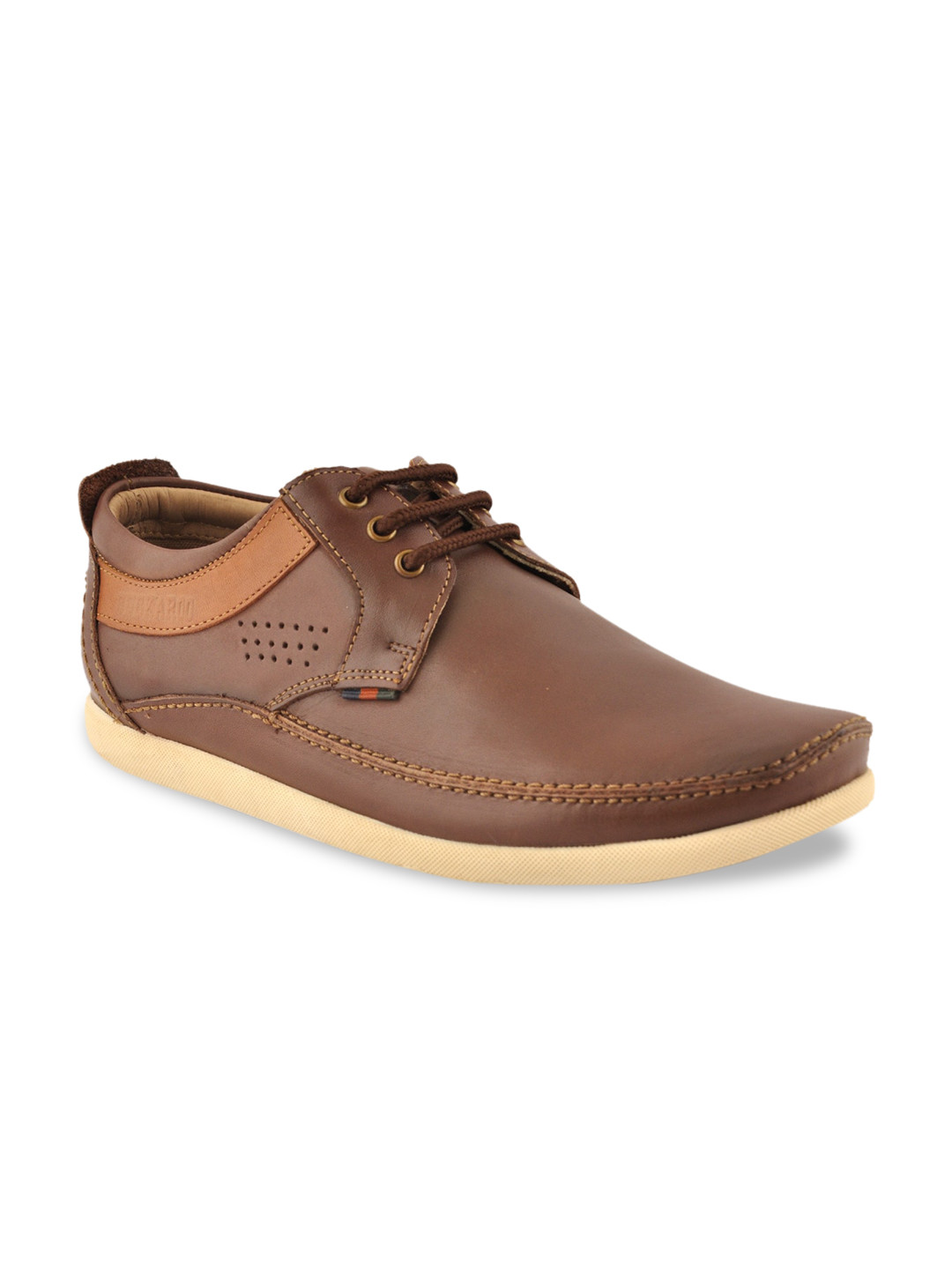 Buy Buckaroo Men Brown Leather Sneakers - Casual Shoes for Men 19454166 ...