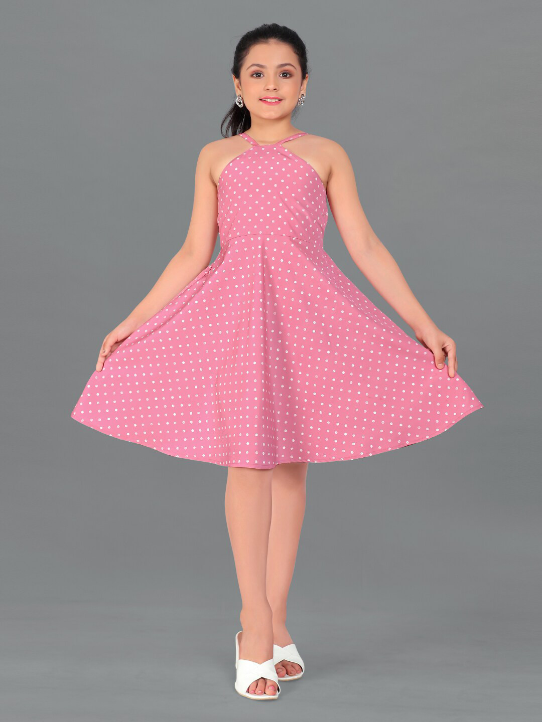 Buy FASHION DREAM Kids Pink Dress - Dresses for Girls 19464040 | Myntra