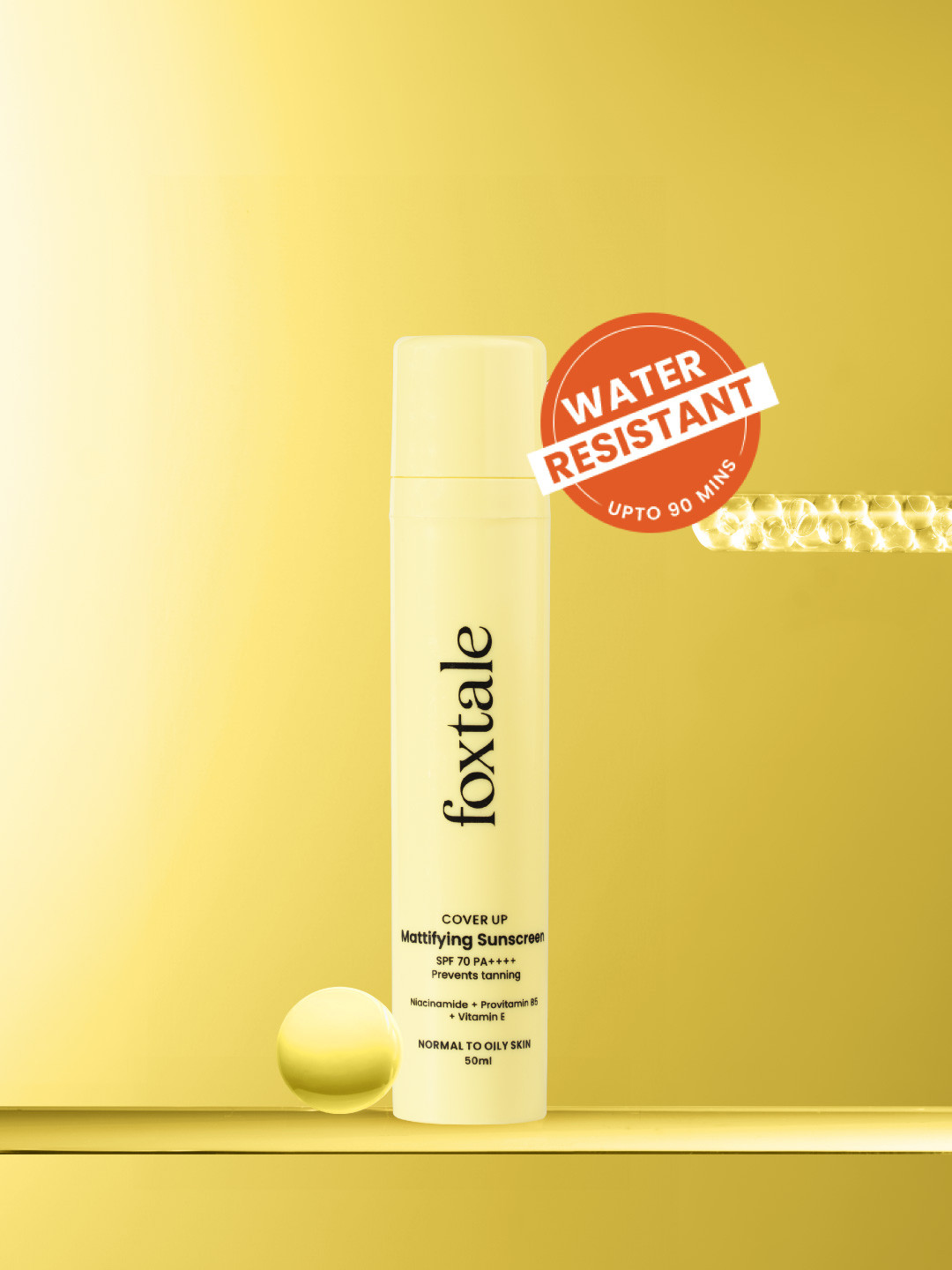 Buy FoxTale SPF 70 Gel Cream Sunscreen For Oily Skin With PA ...
