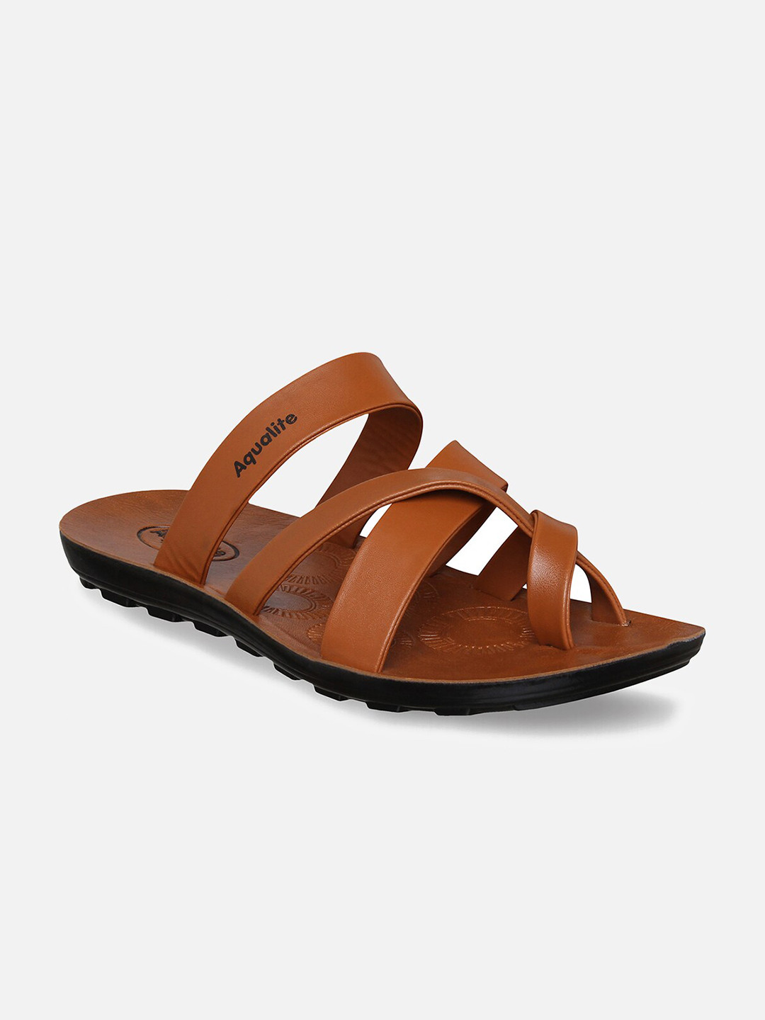 Buy Aqualite Men Tan Comfort Sandals - Sandals for Men 19476146 | Myntra