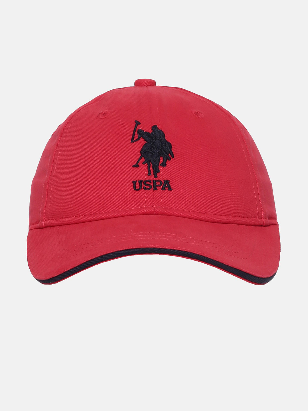 Buy U S Polo Assn Kids Red Embroidered Baseball Cap - Caps for Unisex ...