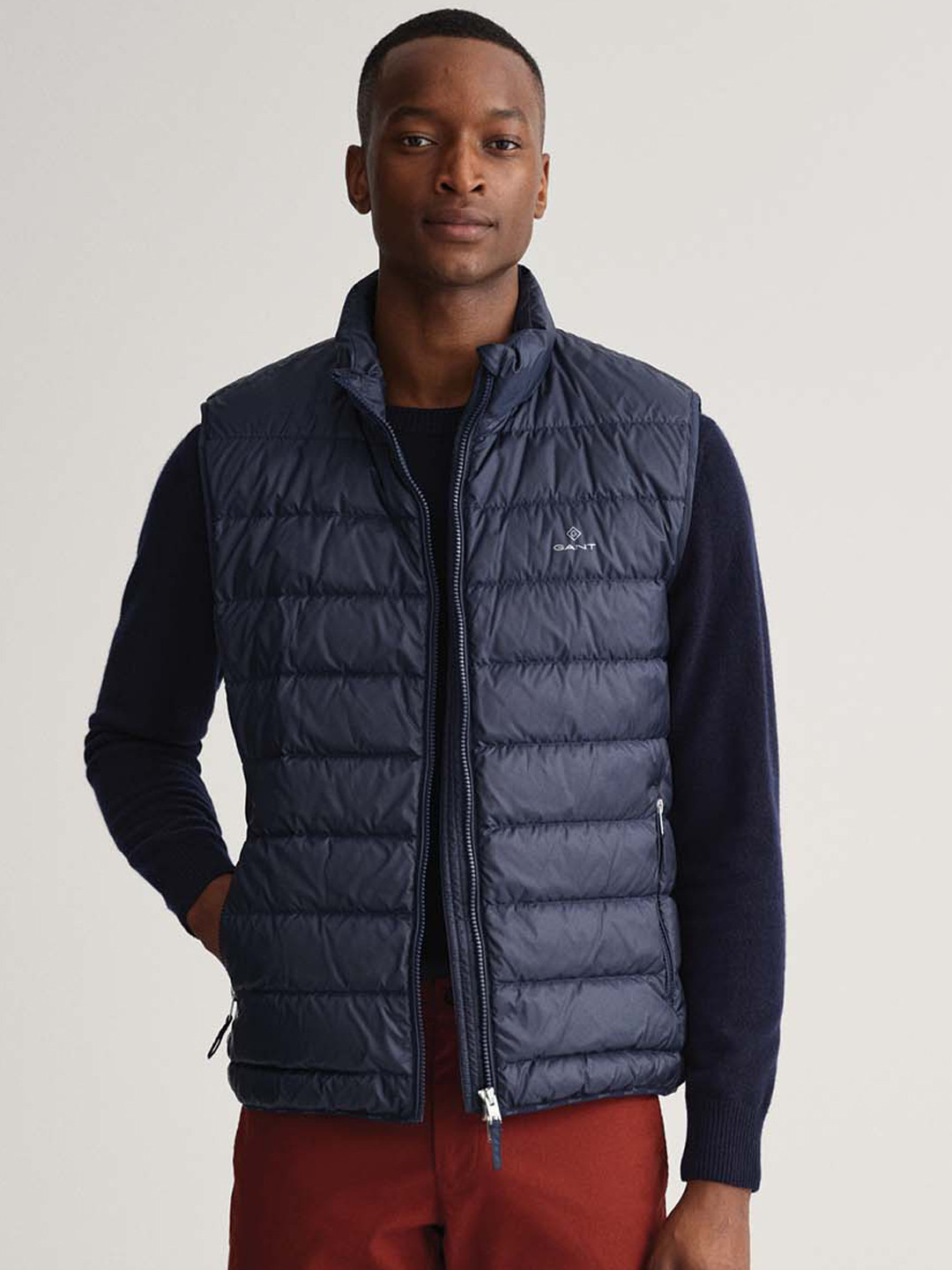 Buy GANT Men Blue Puffer Jacket - Jackets for Men 19478558 | Myntra