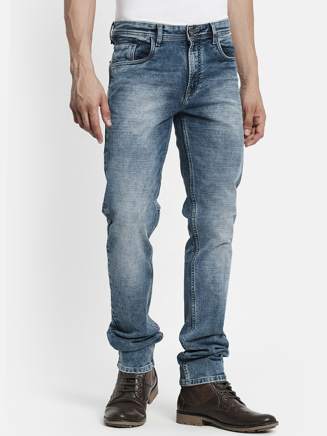 Buy Octave Men Blue Stretchable Denim Jeans - Jeans for Men 19478926 ...