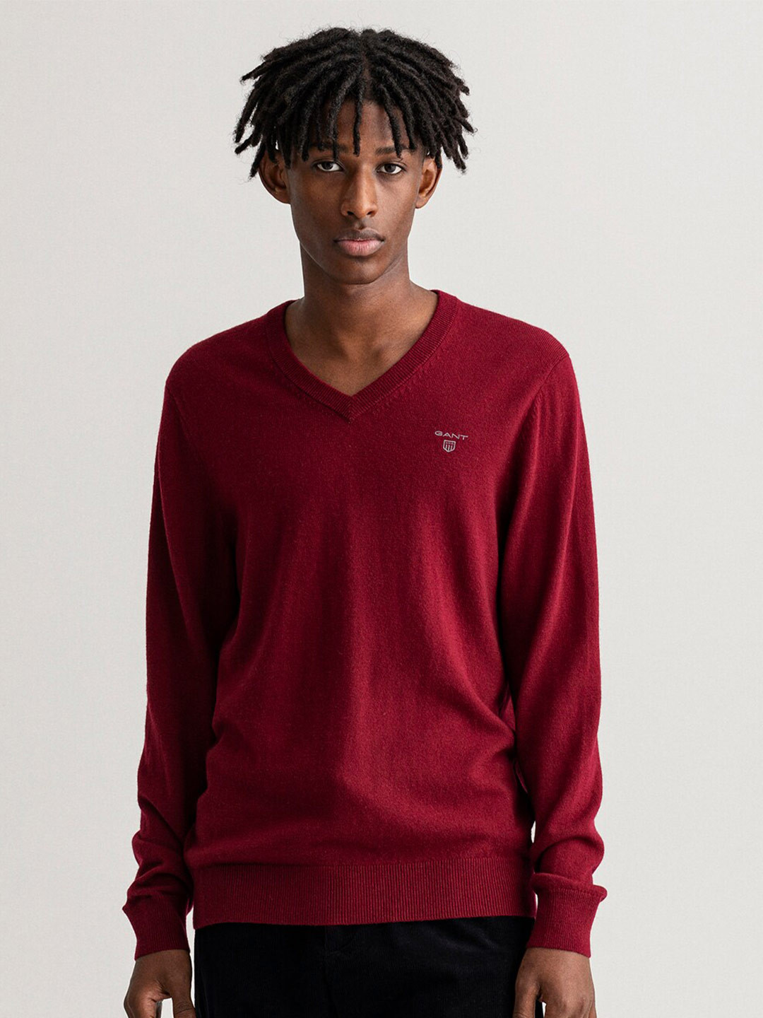 Buy GANT Men Maroon Woolen Pullover - Sweaters for Men 19483400 | Myntra
