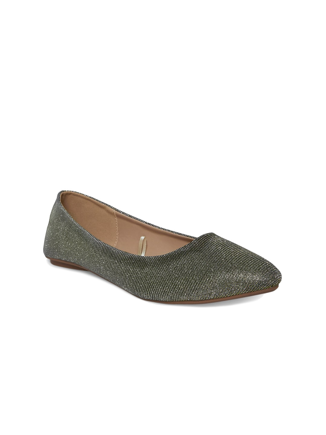 Buy Forever Glam By Pantaloons Women Black Embellished Party Ballerinas ...