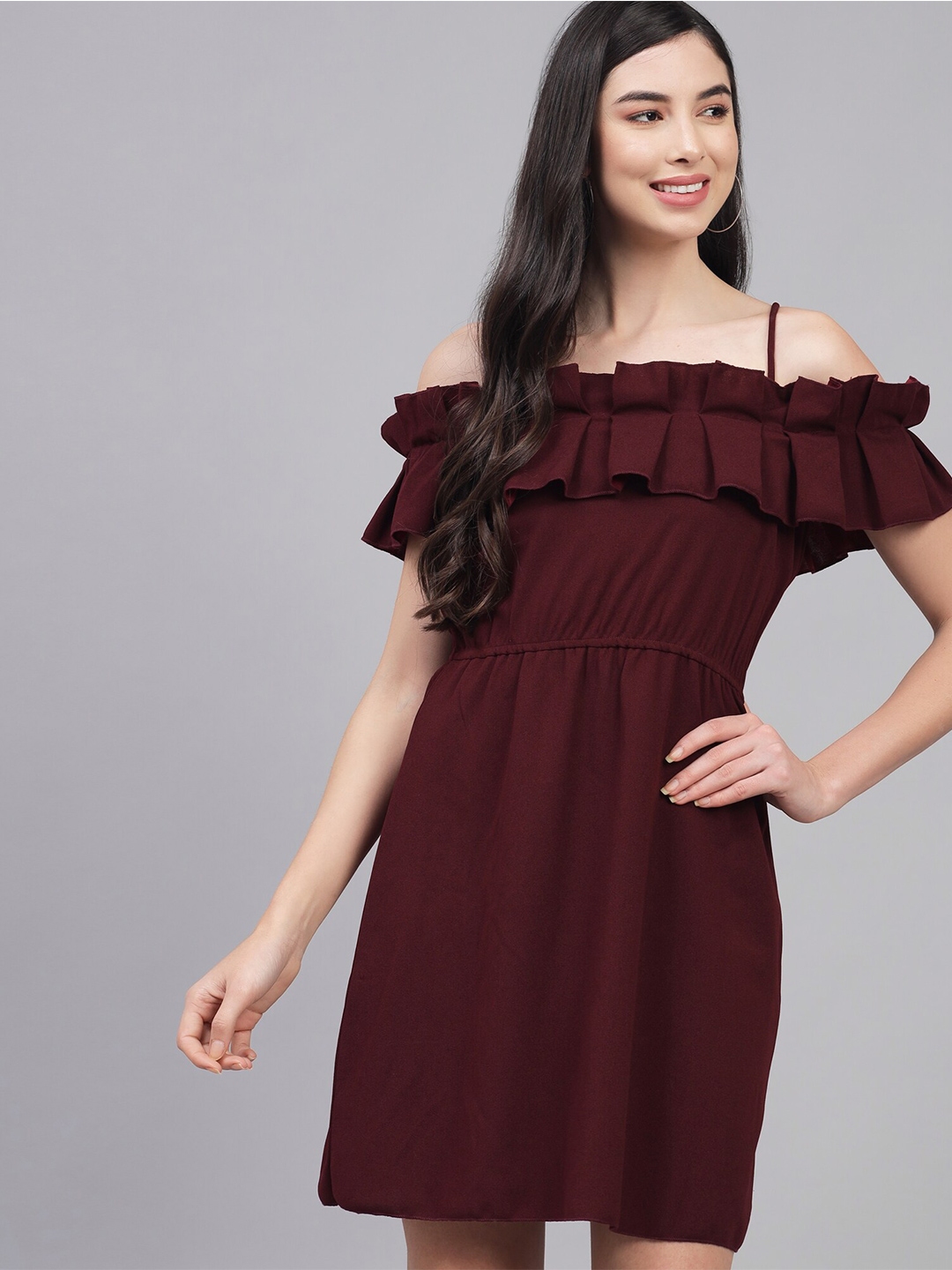 Buy ADDYVERO Maroon Dress - Dresses for Women 19507794 | Myntra Buy ADDYVERO Maroon Dress - Dresses for Women 19507794 | Myntra