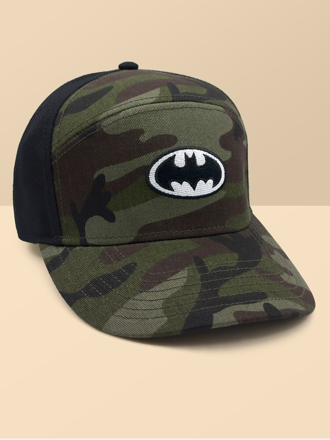 Buy Free Authority Men Batman Printed Green Caps - Caps for Men ...