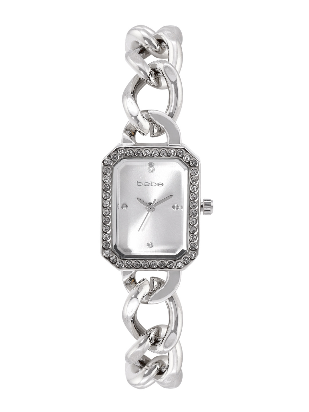 Buy Bebe Women Stainless Steel Bracelet Style Straps Analogue Watch MFB ...