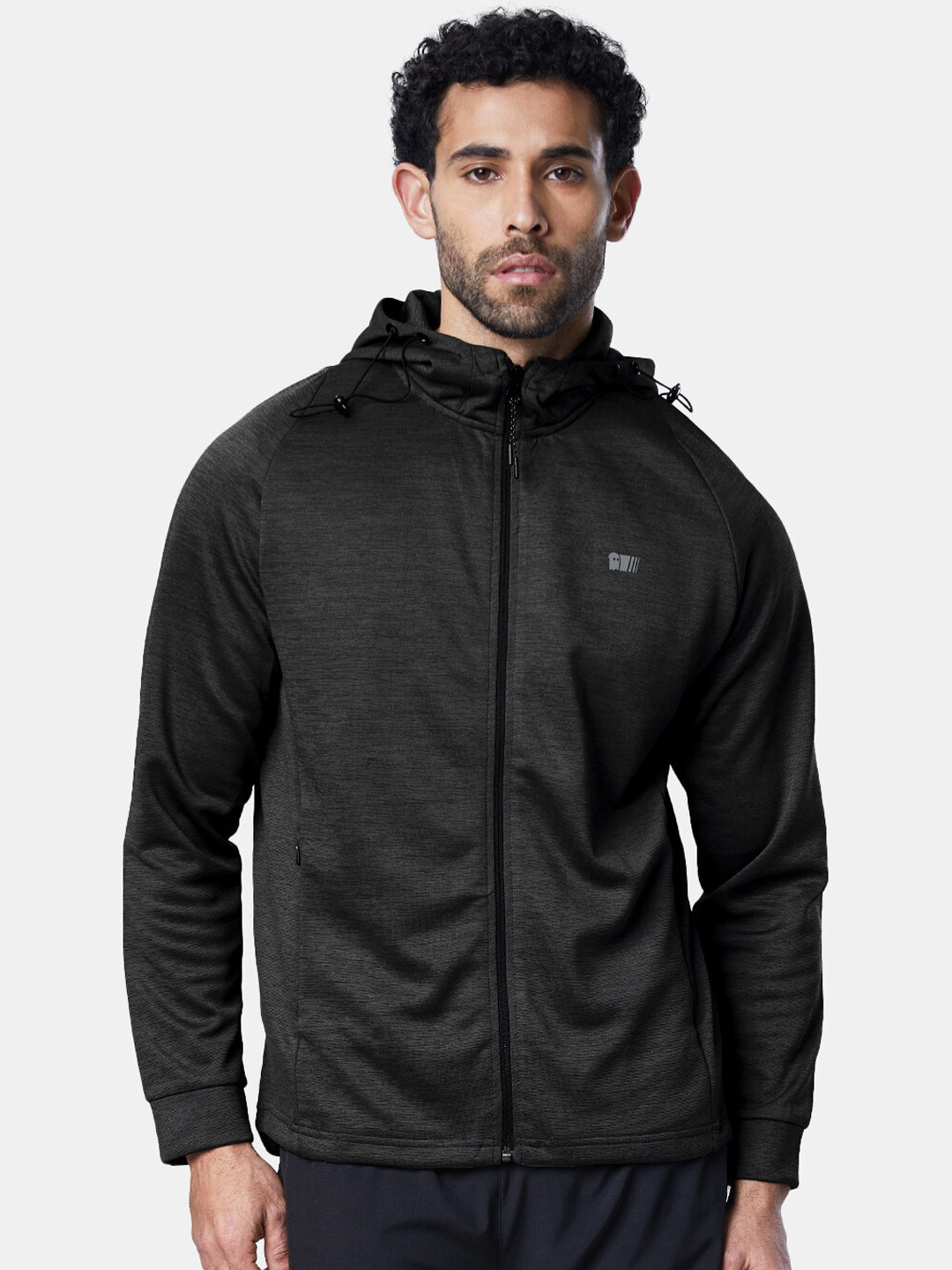 Buy The Souled Store Men Pure Cotton TSS Active Hoodsome Knit Jacket ...