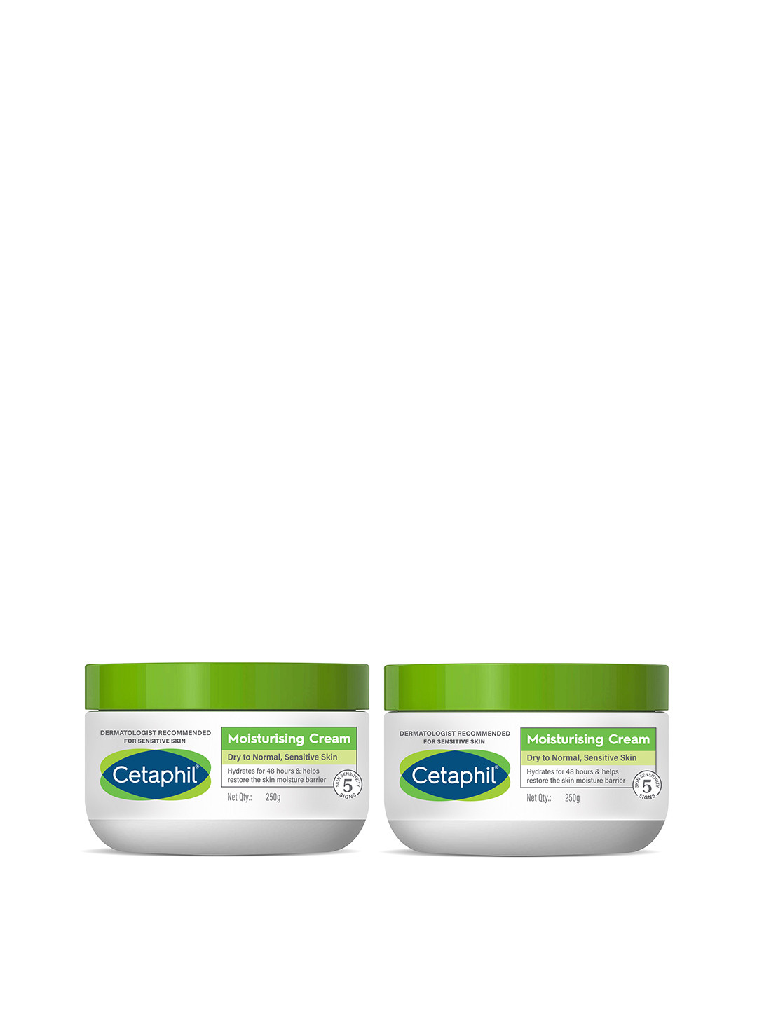 Buy Cetaphil Set Of 2 Moisturising Cream 250 G Each - Day Cream for ...