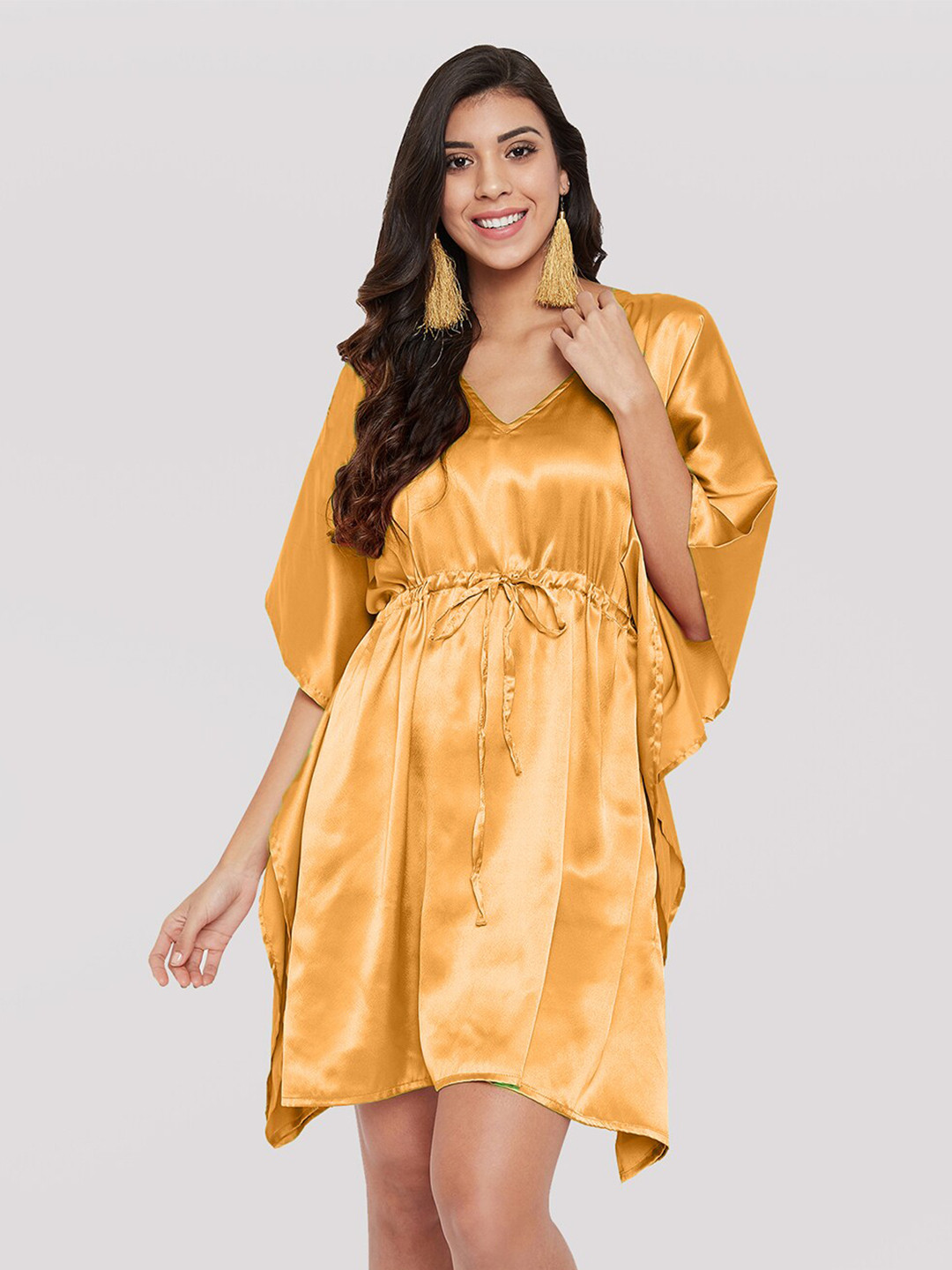 Buy Riara Gold Toned Tunic - Tunics for Women 19534456 | Myntra