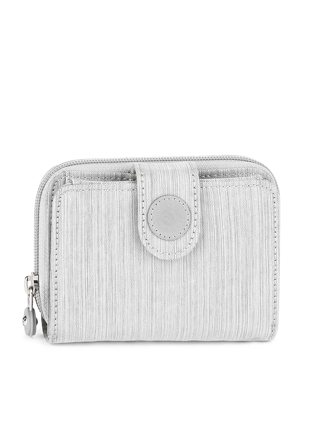 Buy Kipling Women Grey Solid Two Fold Wallet - Wallets for Women ...