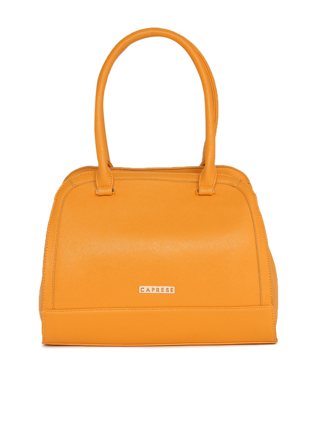 Buy Caprese Mustard Yellow Solid Satchel - Handbags for Women 1954471 ...