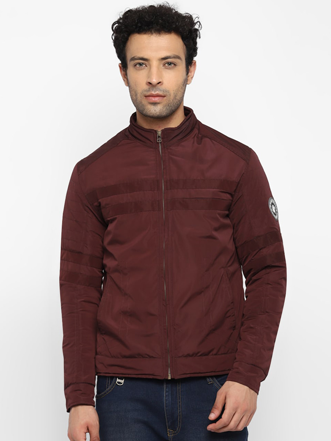 Buy Red Chief Men Maroon Padded Jacket - Jackets for Men 19557496 | Myntra