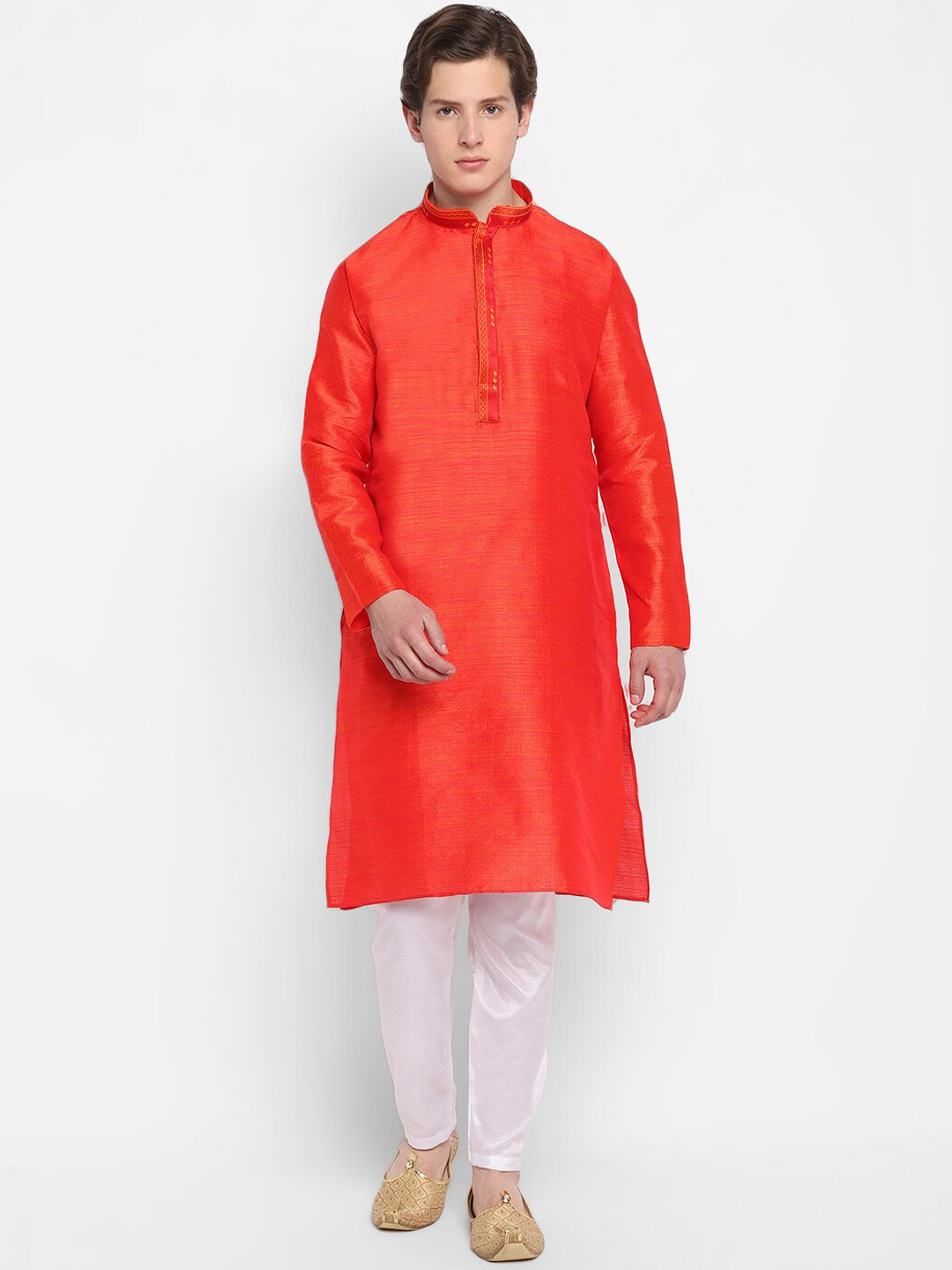 Buy DEVOILER Men Red Kurta - Kurtas for Men 19580252 | Myntra