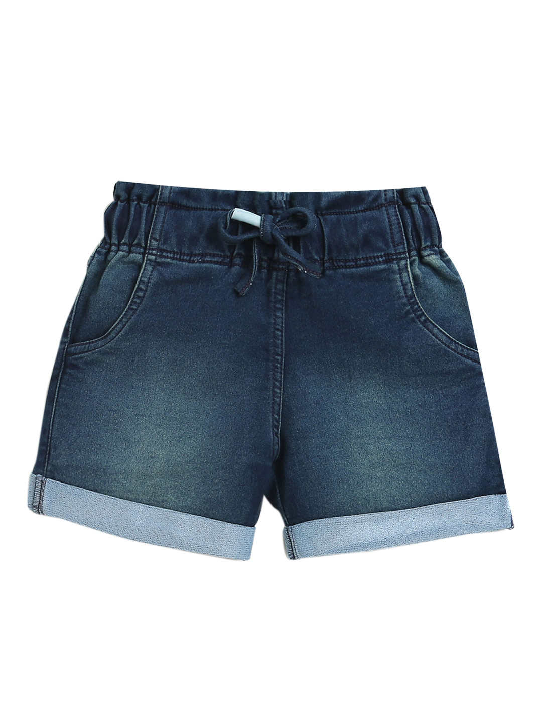 Buy Tiny Girl Girls Blue Denim Shorts - Shorts for Girls 19581762 | Myntra