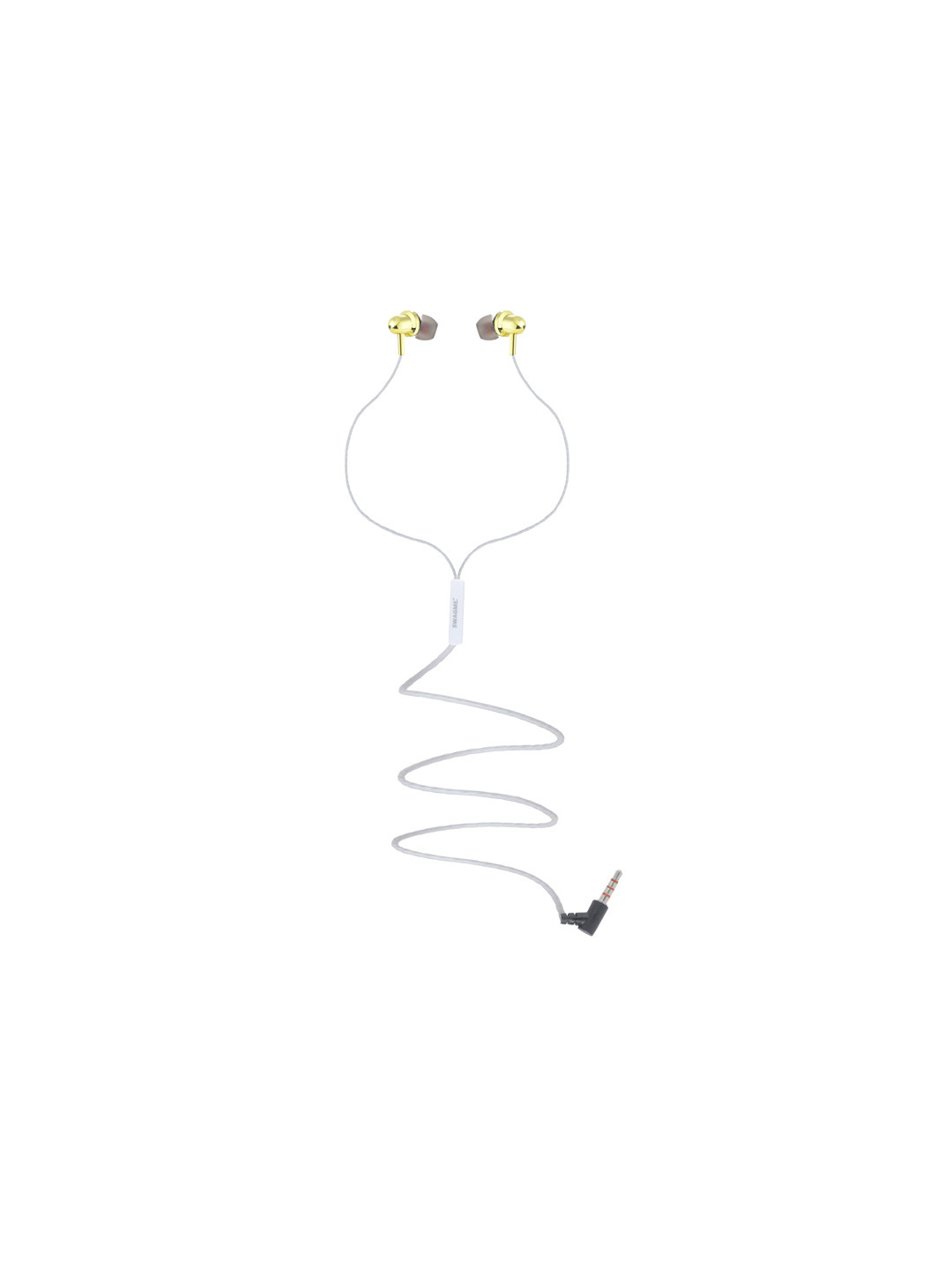 Buy SWAGME Gold Toned Solid Bass Boost In Ear Headphones - Headphones ...