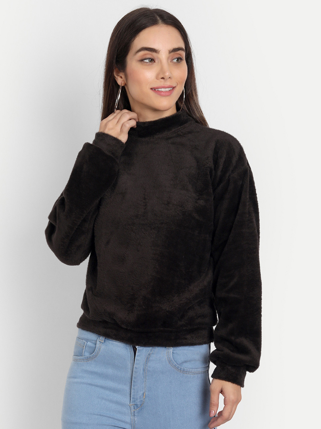 Buy COLOR CAPITAL Black Solid Top - Tops for Women 19585552 | Myntra