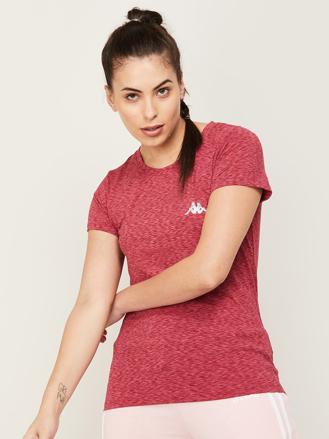 Buy Kappa Women Red T Shirt - Tshirts for Women 19600178 | Myntra