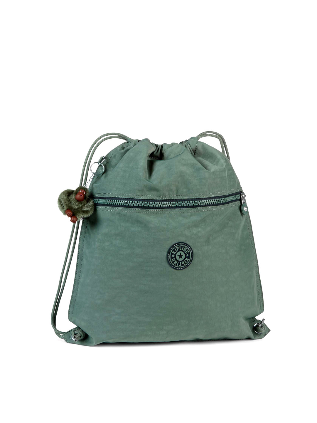 Buy Kipling Kids Green Solid Backpack - Backpacks for Unisex Kids ...