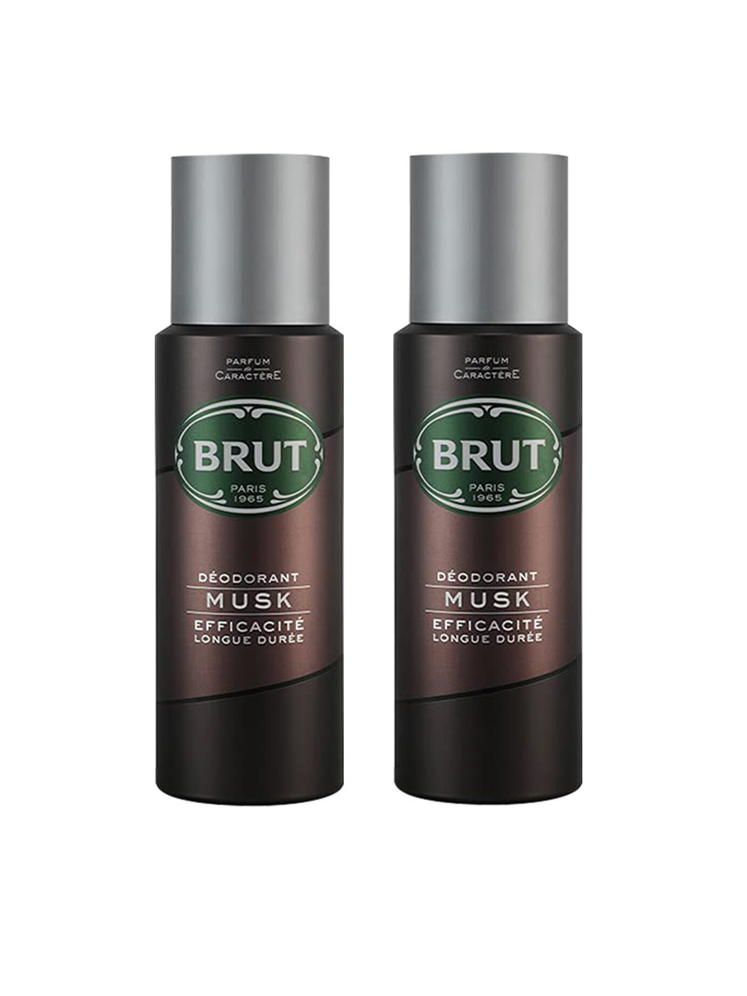Buy BRUT Men Set Of 2 Musk Original Deodorant 200 Ml Each - Deodorant ...