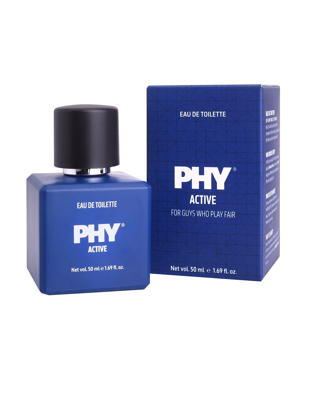 Buy Phy Men Transparent Eau De Toilette Active 50 Ml - Perfume for Men 19623370 | Myntra