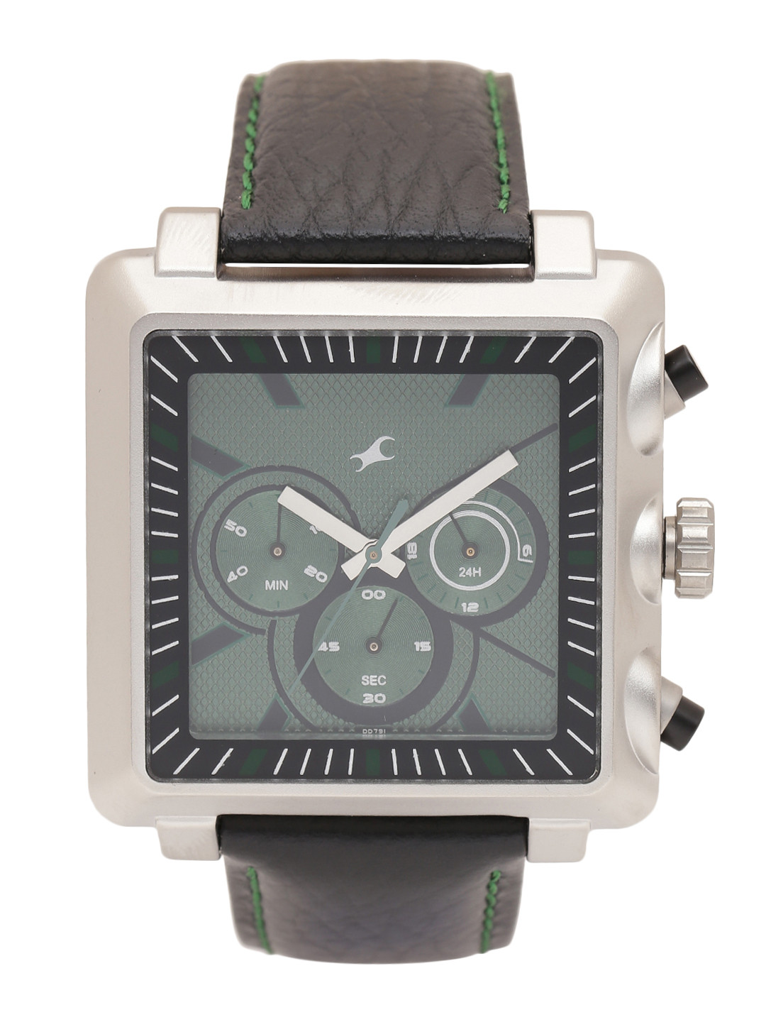 Buy Fastrack Men Green Dial Chronograph Watch 3111SL02 - Watches for ...