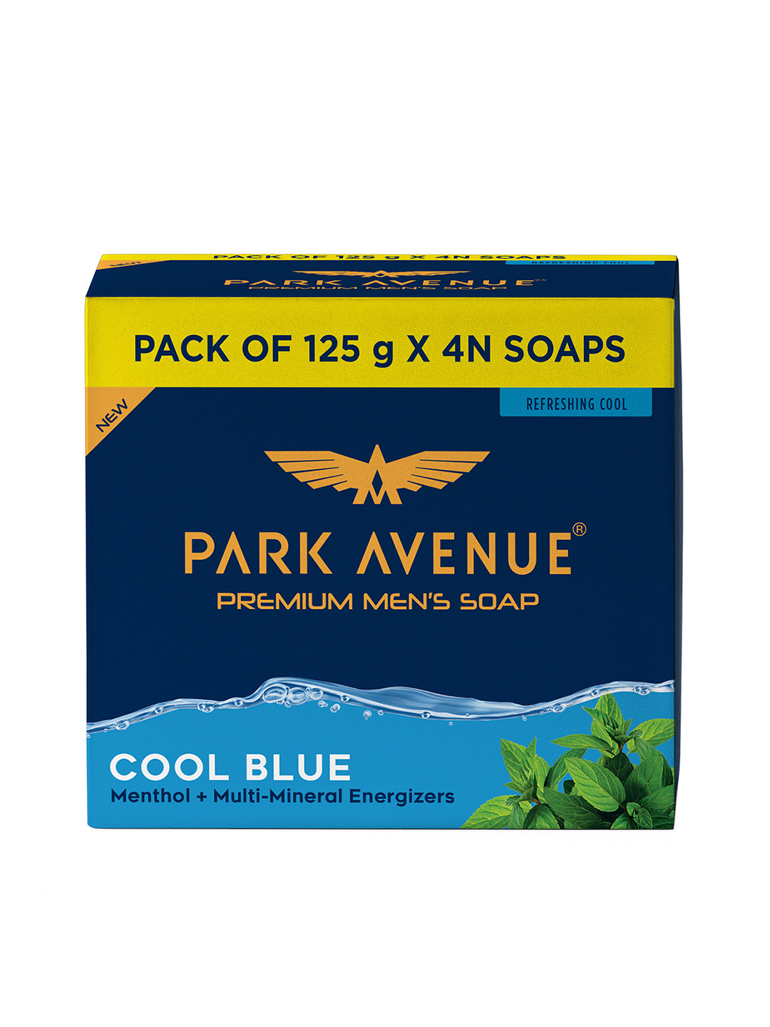 Buy Park Avenue Set Of 4 Cool Blue Soaps With Menthol & Multi Mineral ...