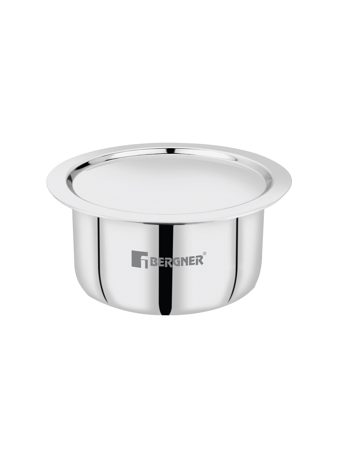 Buy BERGNER TriPro Tri Ply Stainless Steel Induction Bottom Tope With ...