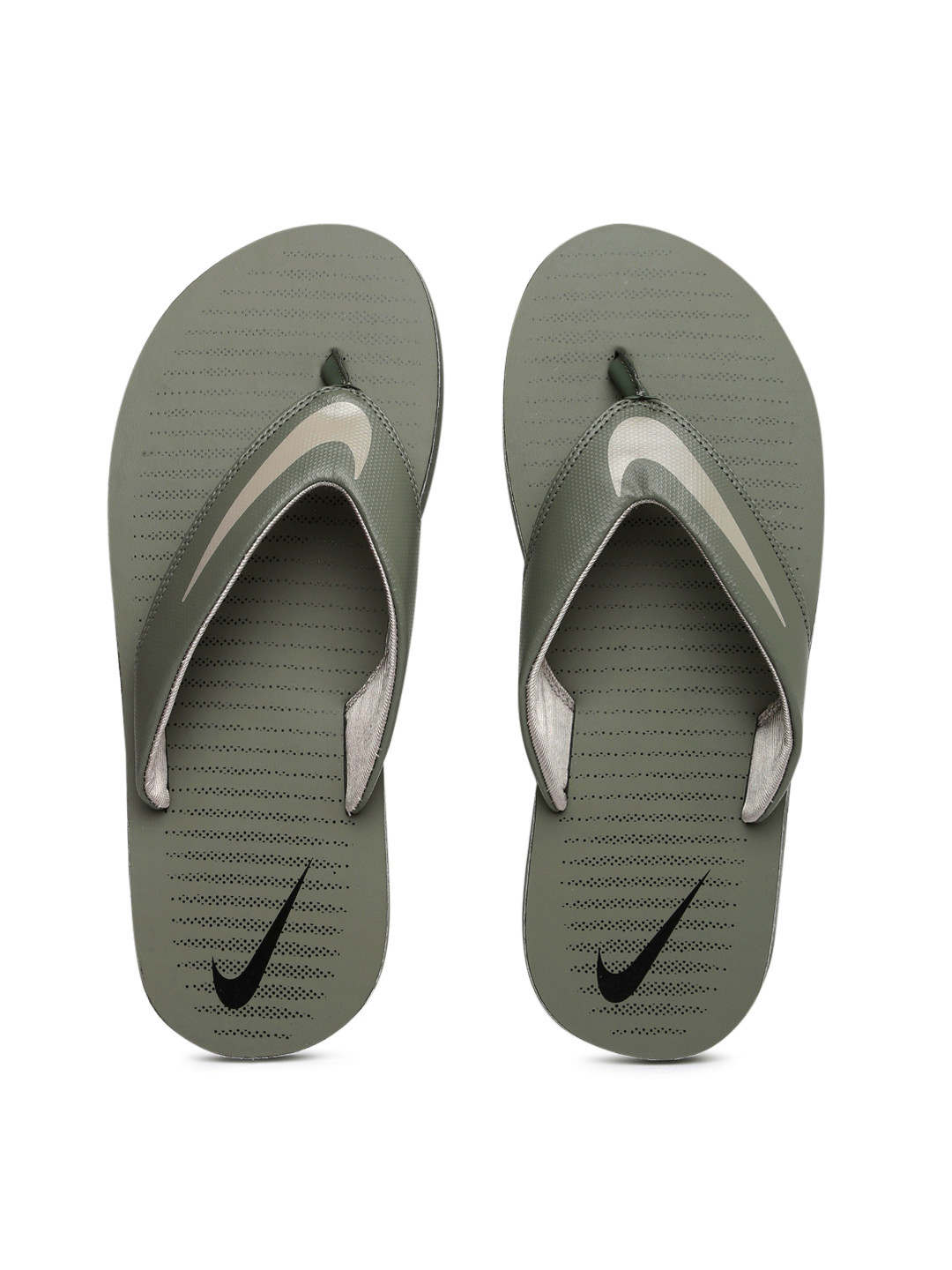 Buy Nike Men Grey Printed CHROMA THONG 5 Flip Flops - Flip Flops for ...