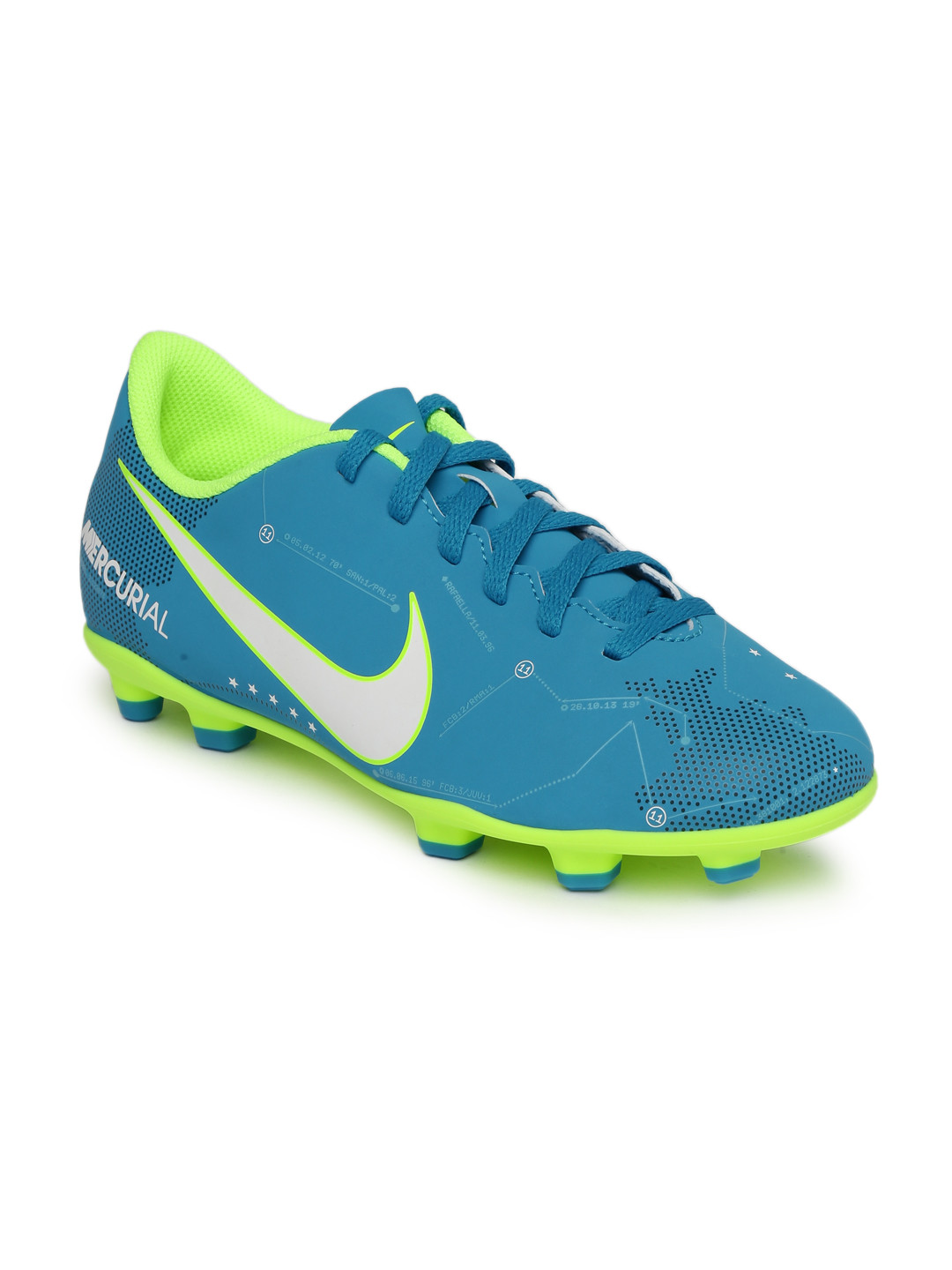 Buy Nike Kids Blue MERCURIAL VORTEX III Football Shoes - Sports Shoes ...
