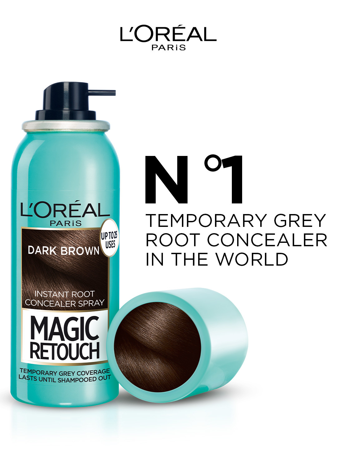 Buy LOreal Paris Magic Retouch Instant Root Concealer Spray 75ml Dark ...