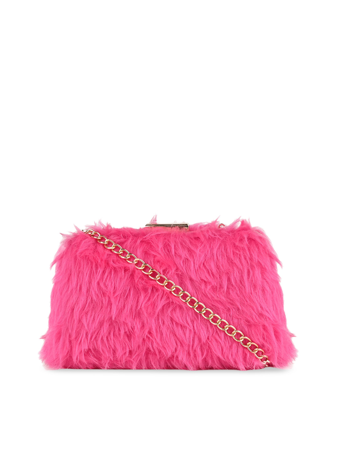 Buy Vdesi Pink Box Fur Clutch - Clutches for Women 19634326 | Myntra