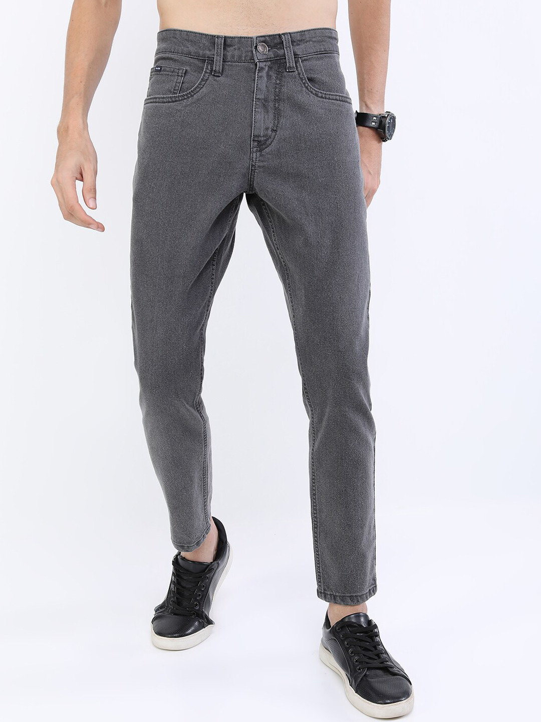 Buy HIGHLANDER Men Grey Stretchable Jeans - Jeans for Men 19647850 | Myntra
