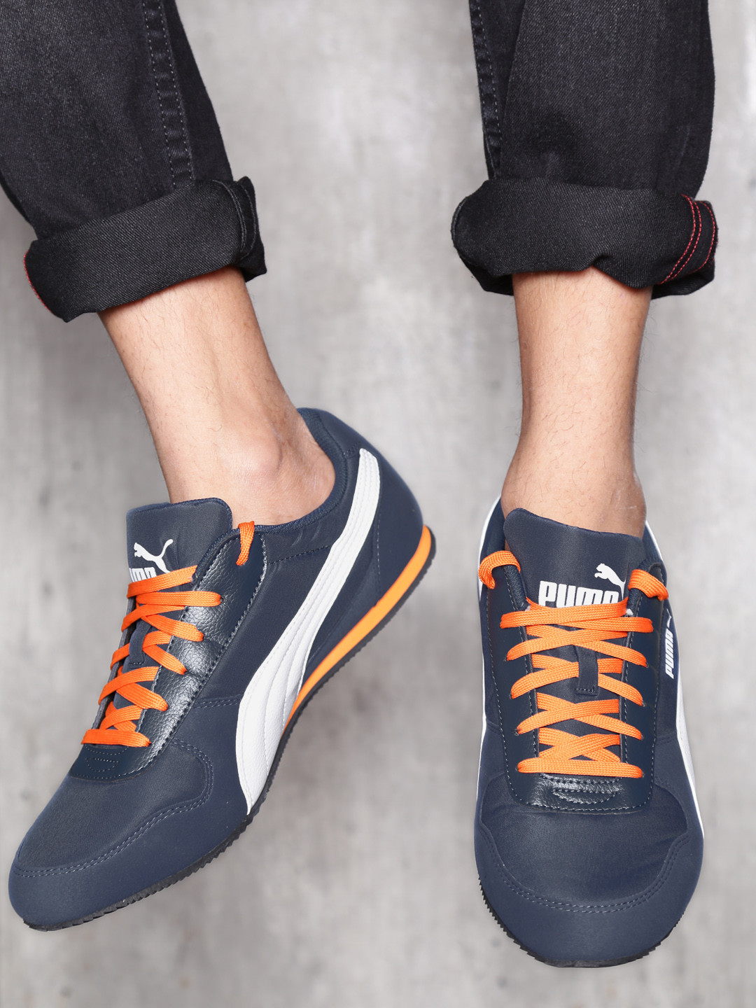 Buy Puma Men Navy Solid Superior DP Sneakers - Casual Shoes for Men ...