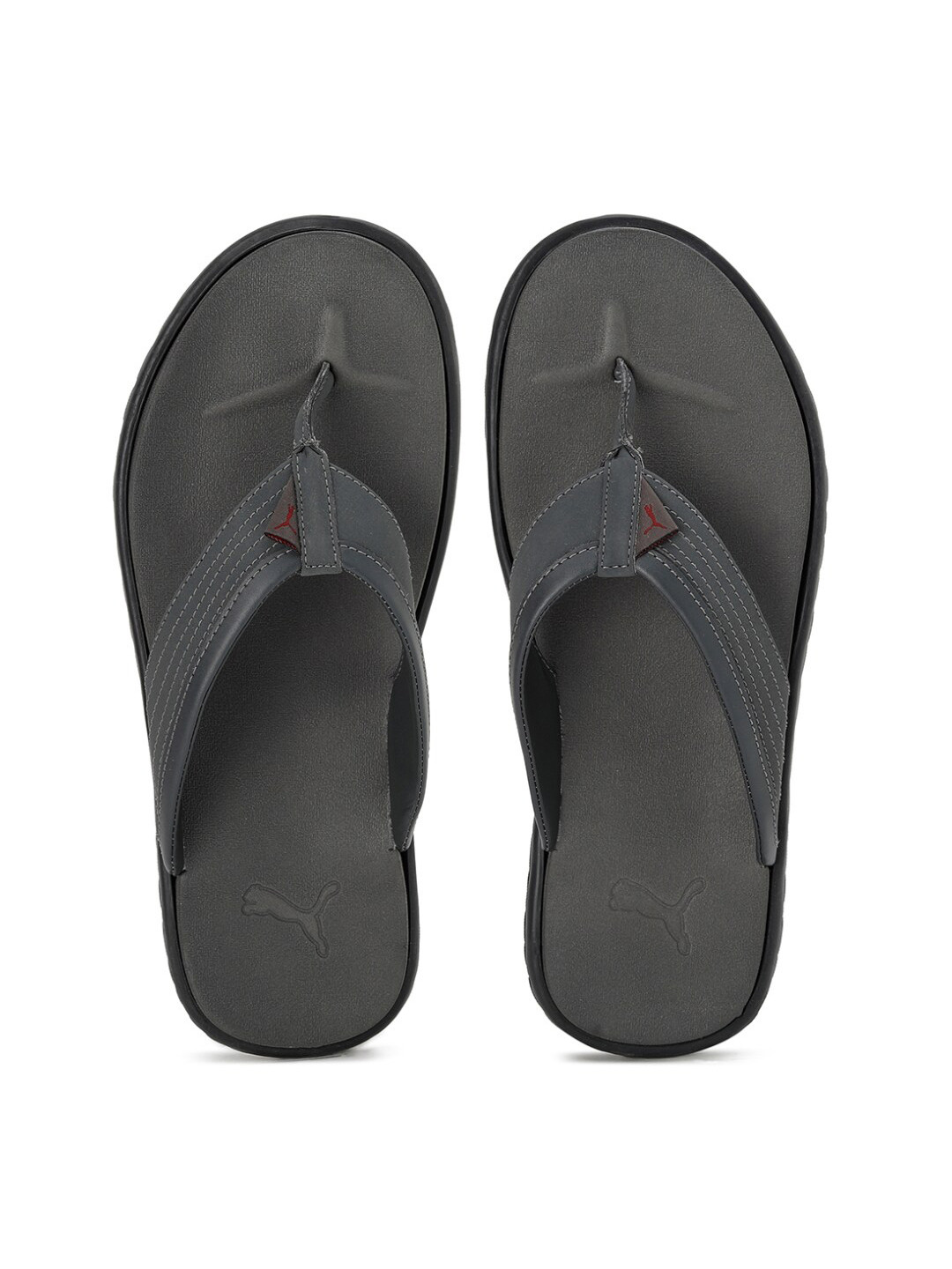 Buy Puma Grey Galaxy Comfort V3 Thong Flip Flops - Flip Flops for ...