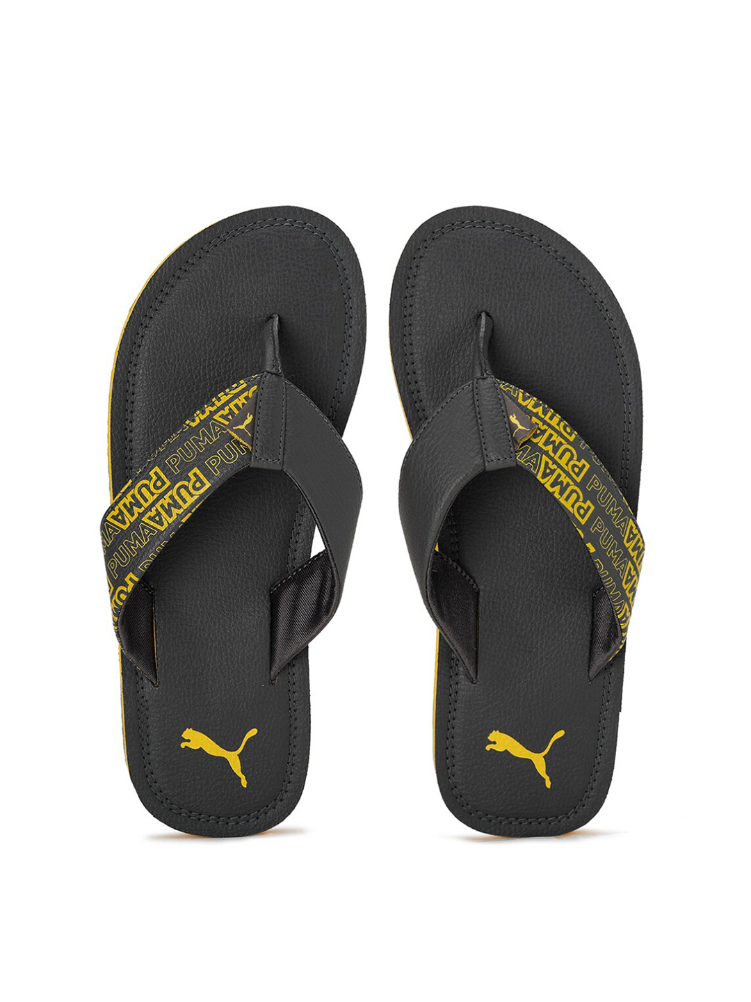 Buy Puma Men Grey Lite Ride Thong Flip Flops - Flip Flops for Men ...