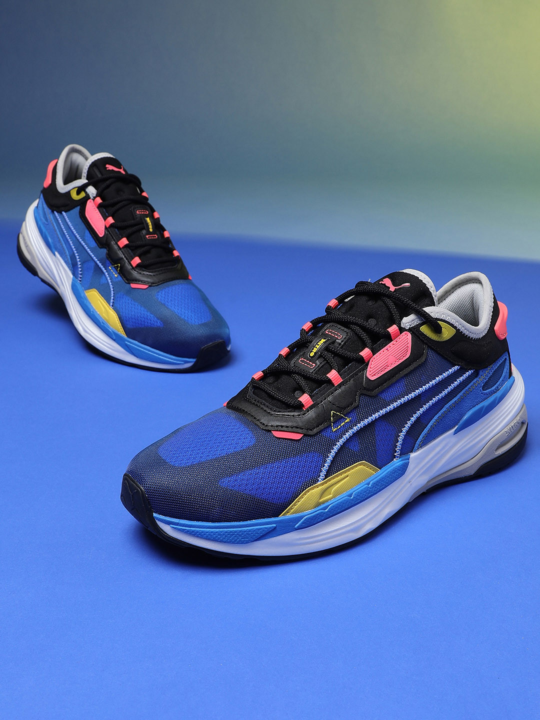 Buy Puma Unisex Blue Extent Nitro ADV Sneakers - Casual Shoes for ...