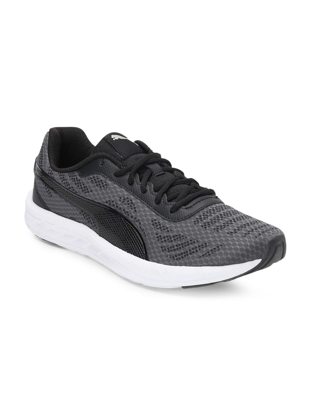 Buy PUMA Men Grey Meteor Running Shoes - Sports Shoes for Men 1966521 ...