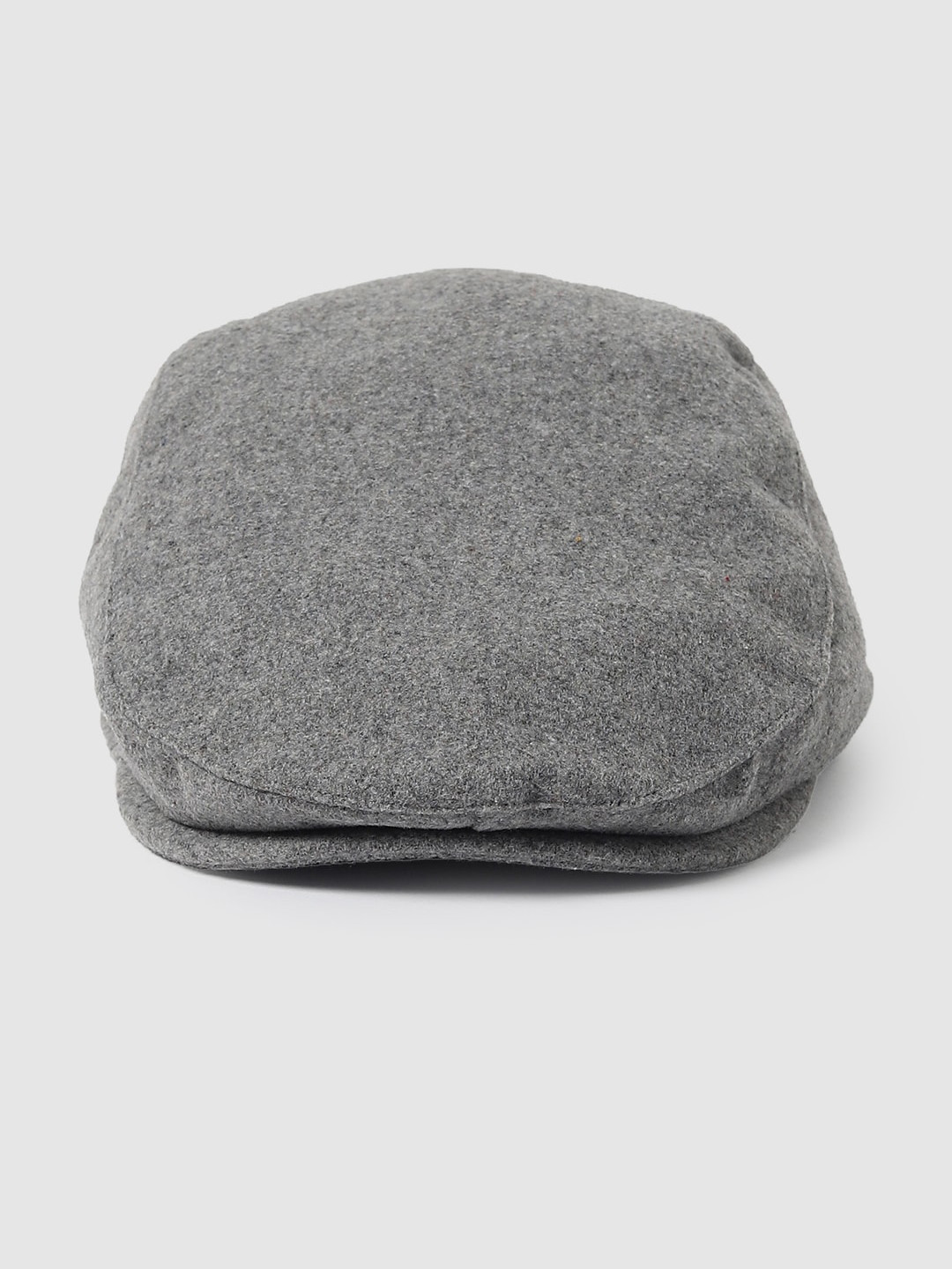 Buy Jack & Jones Men Grey Melange Solid Ascot Cap - Caps for Men ...