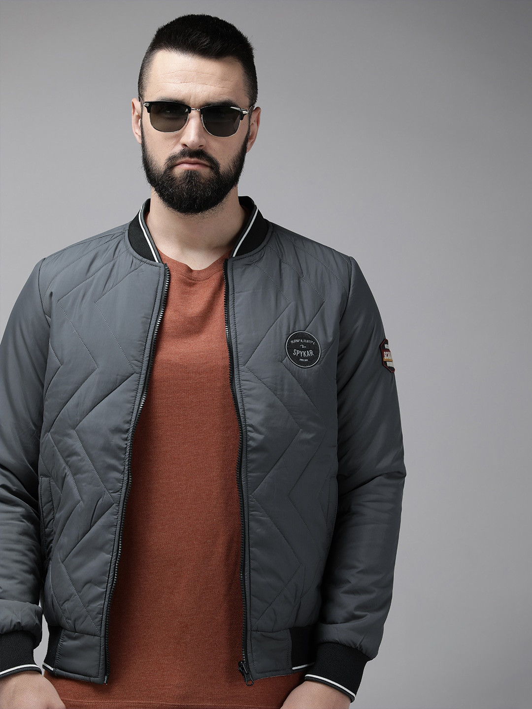 Buy SPYKAR Reversible Bomber Jacket - Jackets for Men 19671530 | Myntra