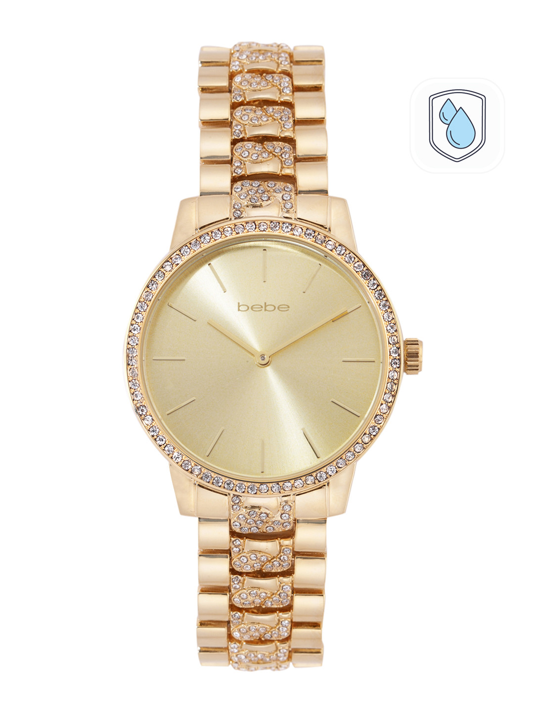 Buy Bebe Women Embellished Analogue Watch MFB PN WTH W2257 - Watches ...