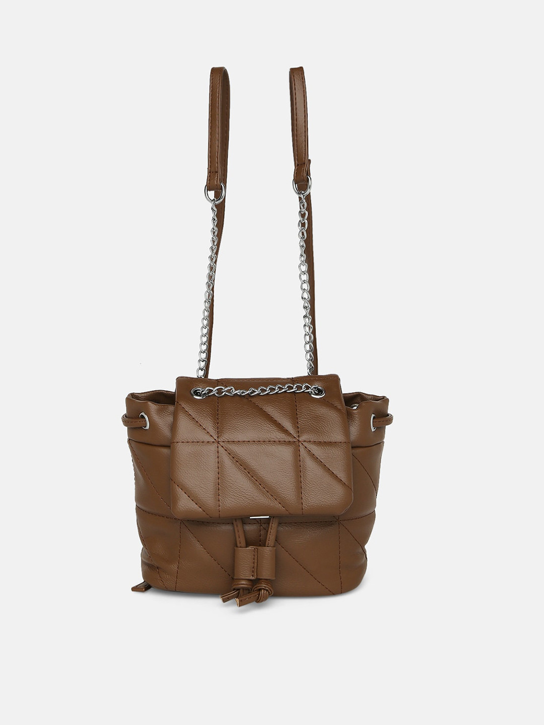 Buy 20Dresses Women Brown Solid Backpack - Backpacks for Women 19680228 ...